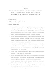 Perancangan Interior Rumah Sakit Dr. Sardjito Khusus Kanker Payudara Dengan Pendekatan Art ...